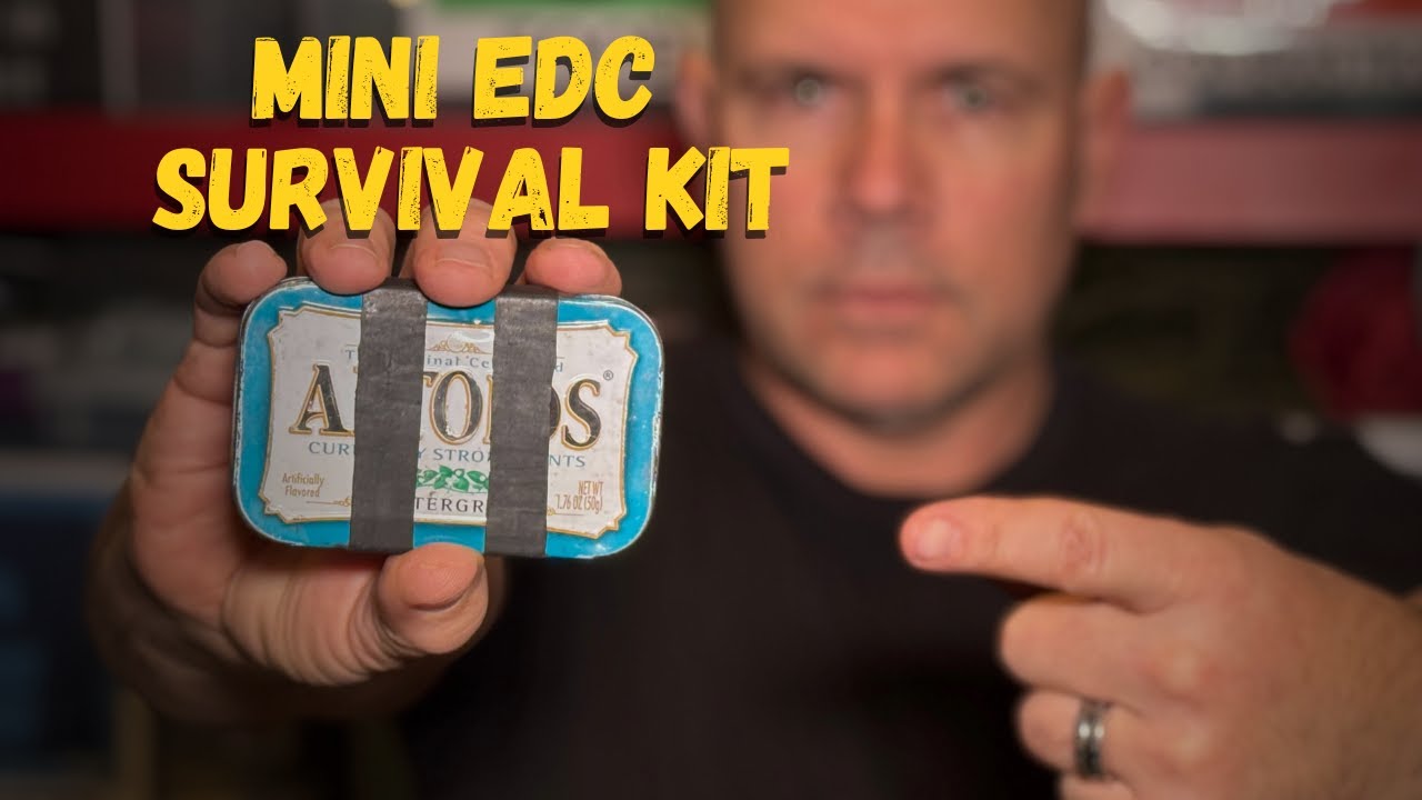 How to make an Altoid Tin Survival Kit - The Basic Emergency Essentials in a pocket sized EDC Kit