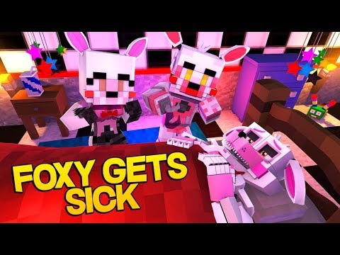 Minecraft Fnaf: Funtime Foxy Gets Insanely Sick At His Kids Daycare (Minecraft Roleplay)