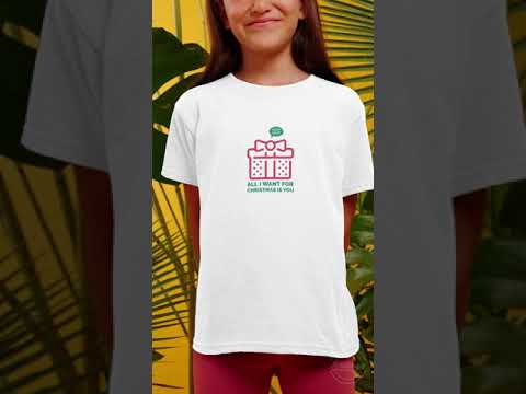 All I Want For Christmas Is You Kids T-shirt | Street 50