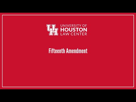 Constitutional Amendment 15