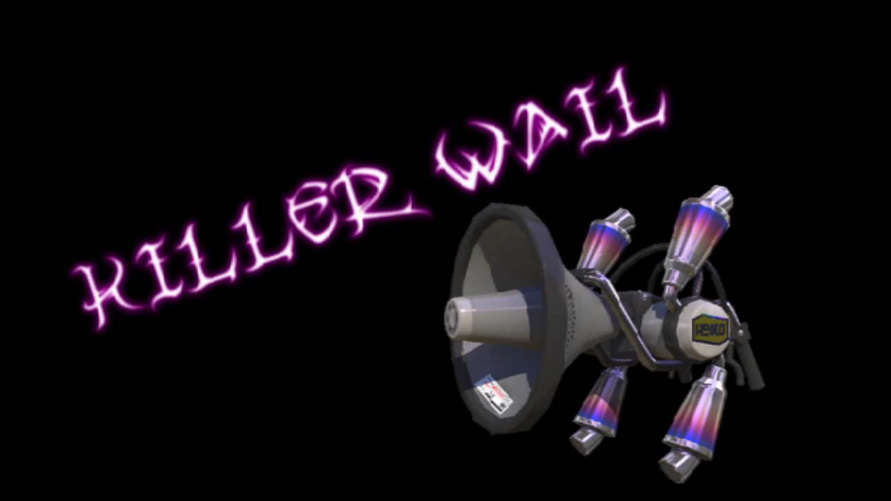 Splatoon - Killer Wail Sound (Charging + Beam)
