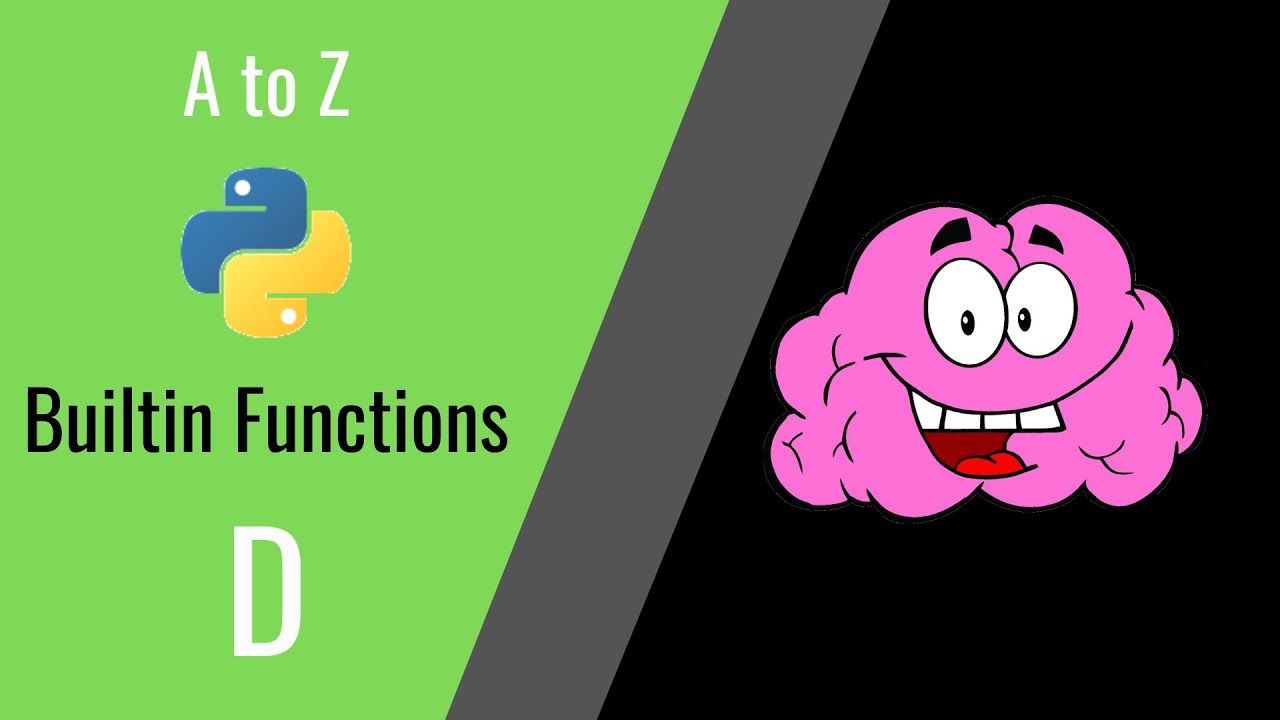 delattr | dict | dir | divmod | Python Builtin Functions