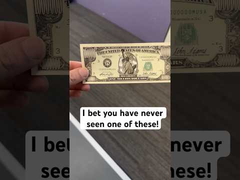 A million dollar bill 😱