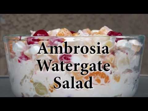 Ambrosia Watergate Salad - A Classic Family Favorite!