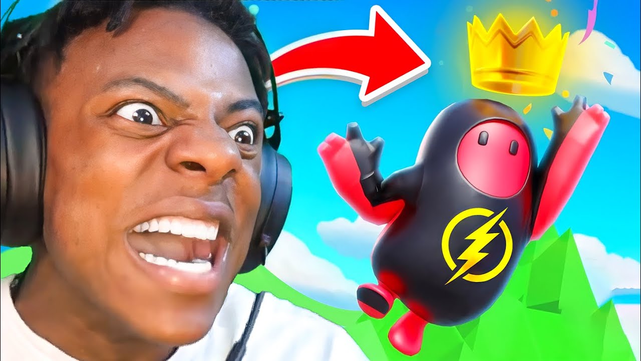 iShowSpeed Returns To Fall Guys!