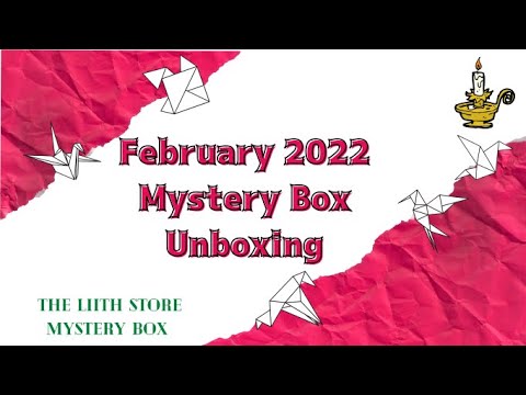 February 2022 Mystery Box Unboxing from The Lilith Store