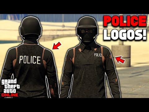 How To Get The Police Logos On Your Outfit Glitch in GTA 5 Online!