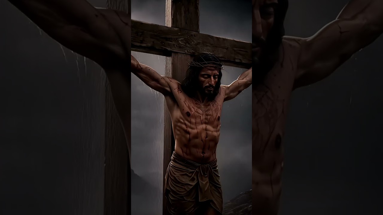 Jesus Carrying the Cross — Good Friday to Easter Morning