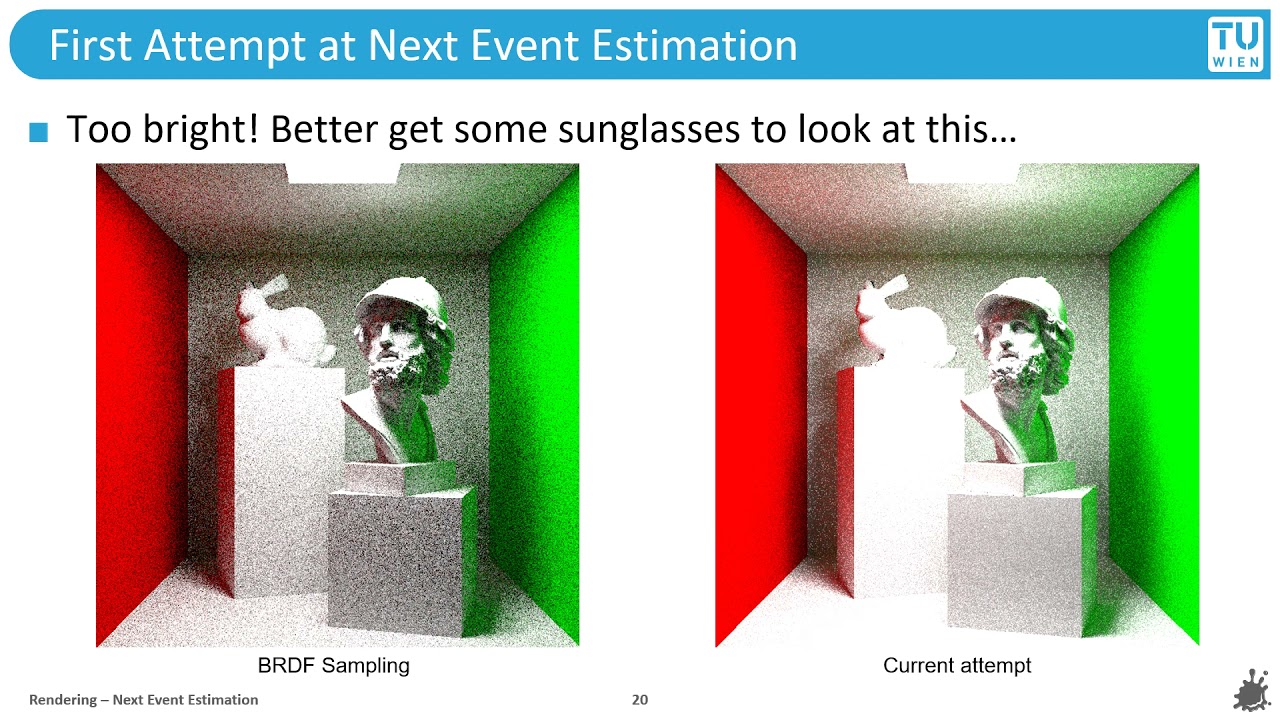 Rendering Lecture 08 - Next Event Estimation