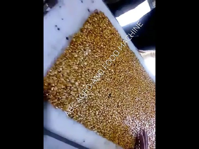 Chikki Rolling & Cutting Machine - Chikki Jaggery Mixing Machine ...