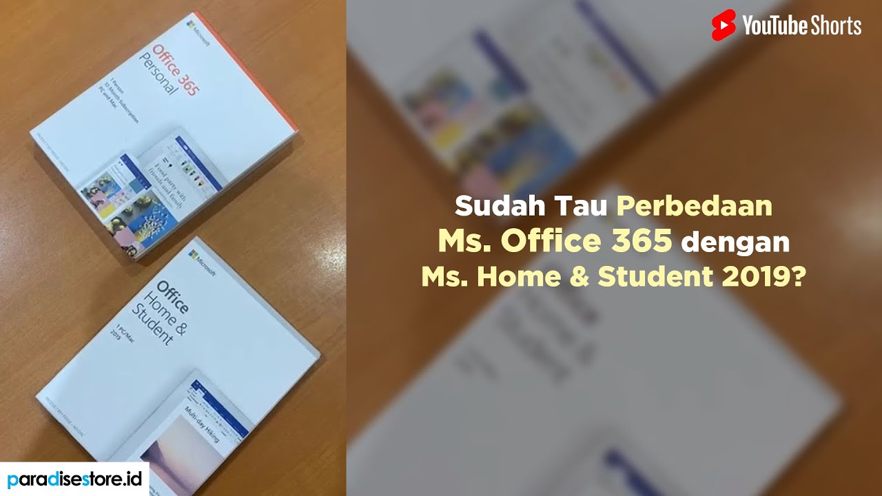 Do you know the difference between Microsoft Office 365 and Microsoft Office Home & Student 2019?...