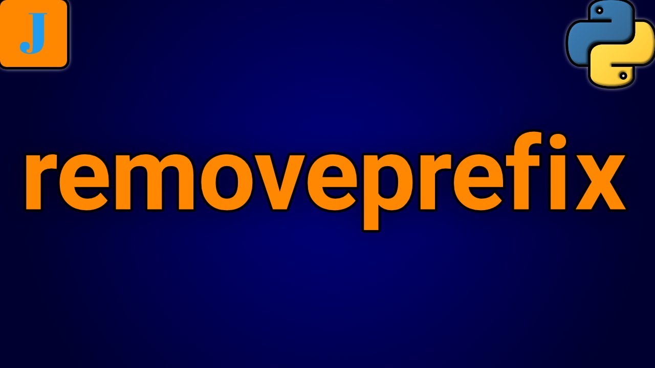 Python String Remove Prefix