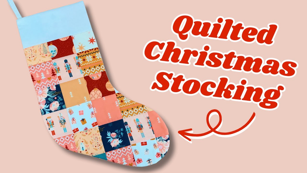 Christmas Stocking Sewing Tutorial - Free Pattern - Christmas Sewing Projects