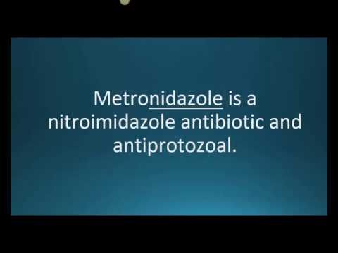 How to pronounce metronidazole (Flagyl) (Memorizing Pharmacology Flashcard)