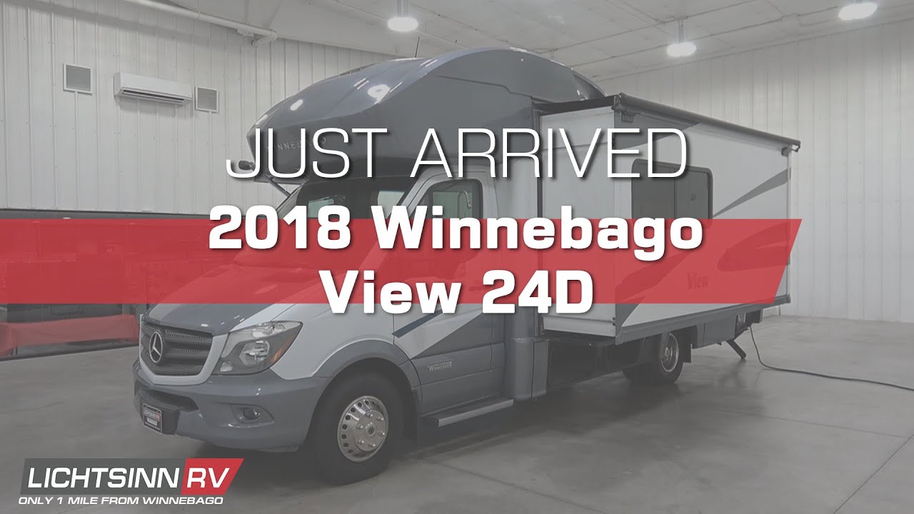 Inside & Out: Just Arrived: Used 2018 Winnebago View 24D - Class C Diesel Motorhome LichtsinnRV.com