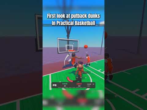 Roblox putback dunks 🤩#roblox #wittyyb #practicalbasketball #hoopjourney