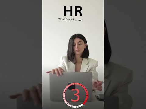 What does HR Stands for? Business Abbreviations! SmartQuizVerse