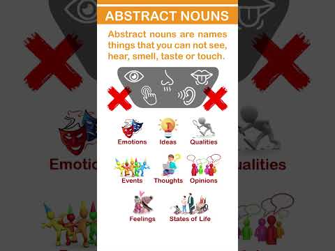 What are Abstract Nouns?