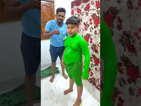 #shorts Zini making for fancy dress competition