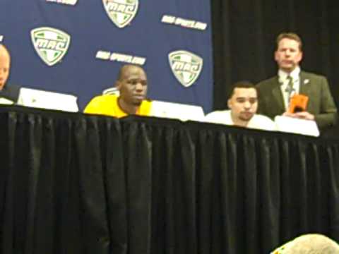 Kent State Press Conference: MAC Tournament Quarterfinals 3/8/12