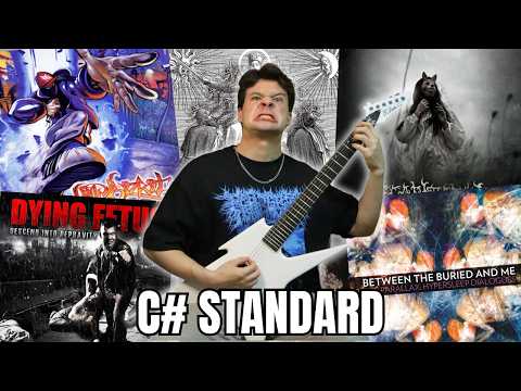 C# Standard MEANEST Guitar Riffs EVER
