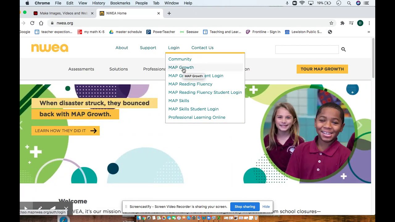 NWEA - How to log into NWEA for teachers