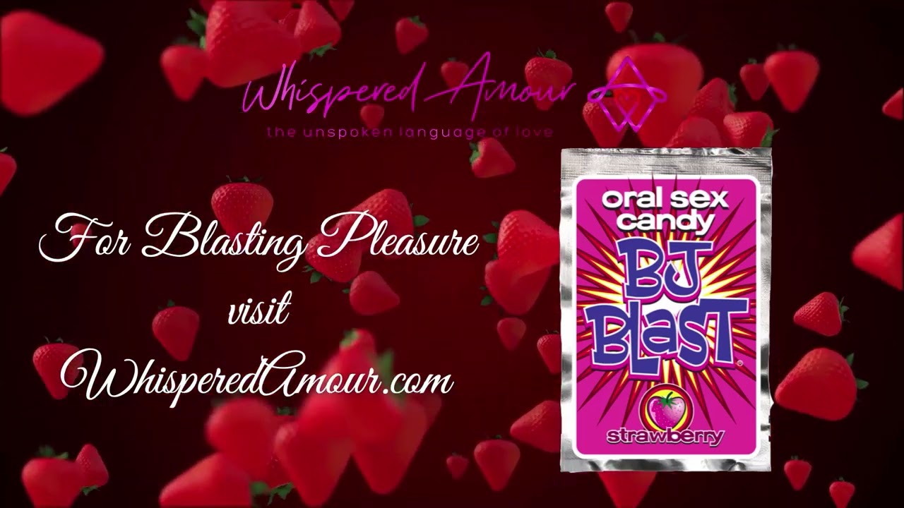 Bj Blast oral strawberry popping candy WA