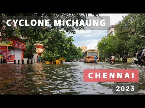 Intimidating Visuals of Cyclone Michaung - Delightful Journeys - Daring ...