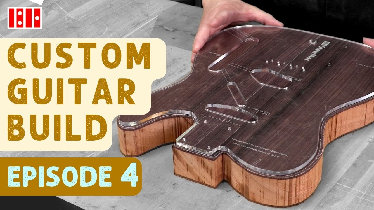 Cutting a tele build to its final shape