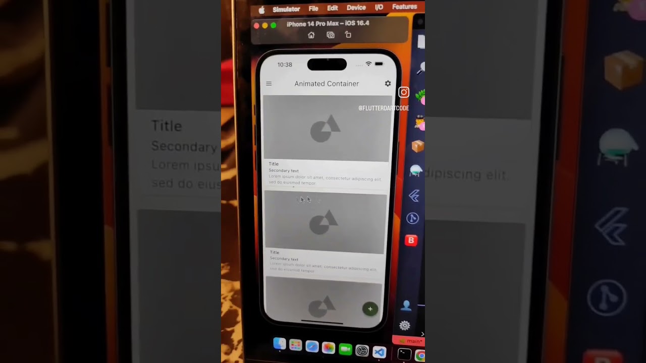 Flutter Animated Container 🔥 #flutter #coding #flutterdart #android #dart #ios #github #mobileapp