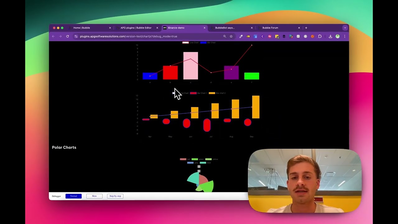 NEW MODERN CHARTS (Chart.js) - Bar, Line, Polar, Funnel + more - Plugins - Bubble Forum