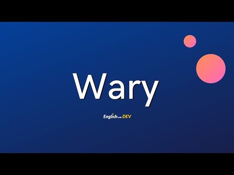 Wary Definition & Meaning #vocabulary