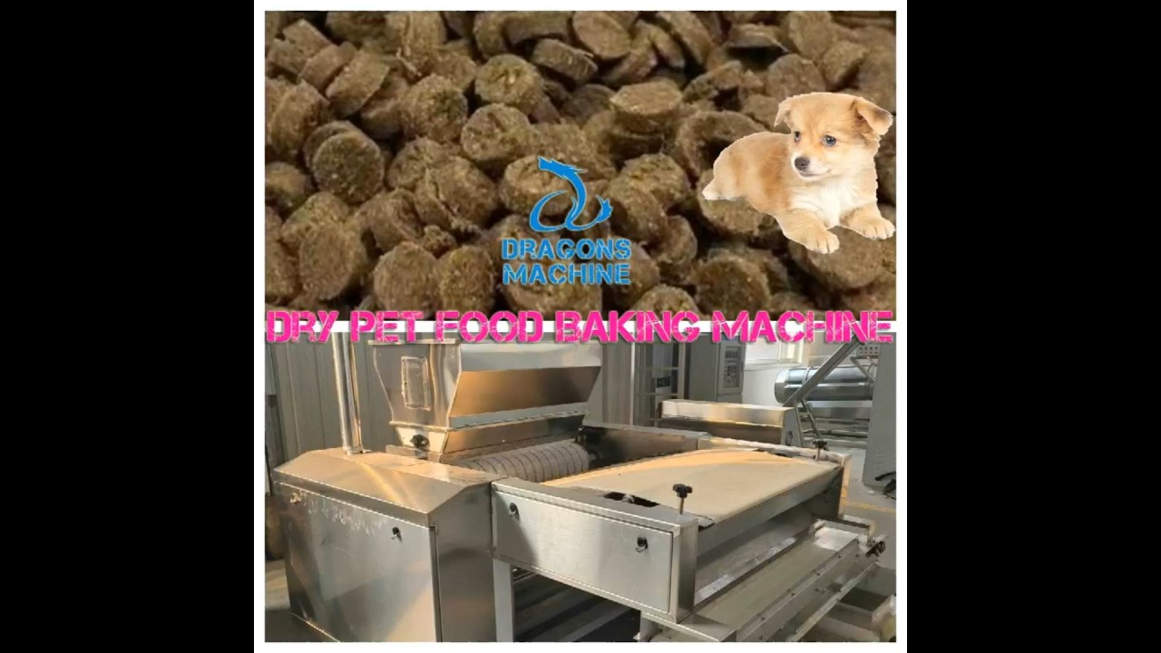 Dry Pet Food Baking Machine