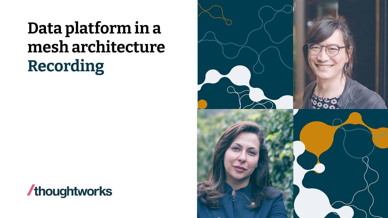 Data platform in a mesh architecture