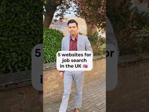 5 UK π¬π§ websites for your job search. #ytshorts #ukjobs #ukimmigration #londonblogger