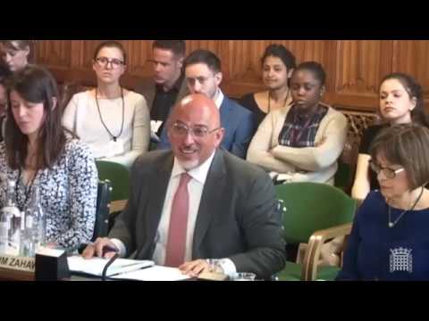 Education Select Committee session on the Opportunity Areas Inquiry 14th May 2019 | Ben Bradley MP