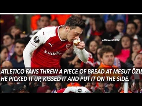 Mesut Ozil show the world the full meaning of food
