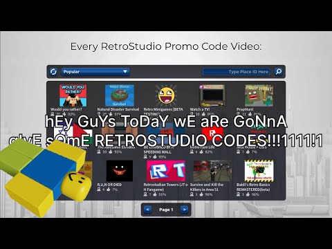 The Most Normal RetroStudio Promo Code Video