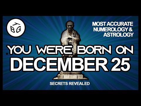 Born on December 25 | Numerology and Astrology Analysis