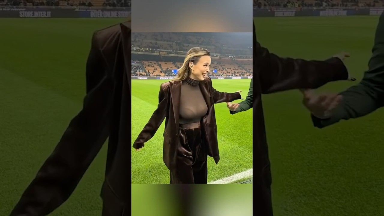 Presenter left fans stunned in a see-through top on live TV