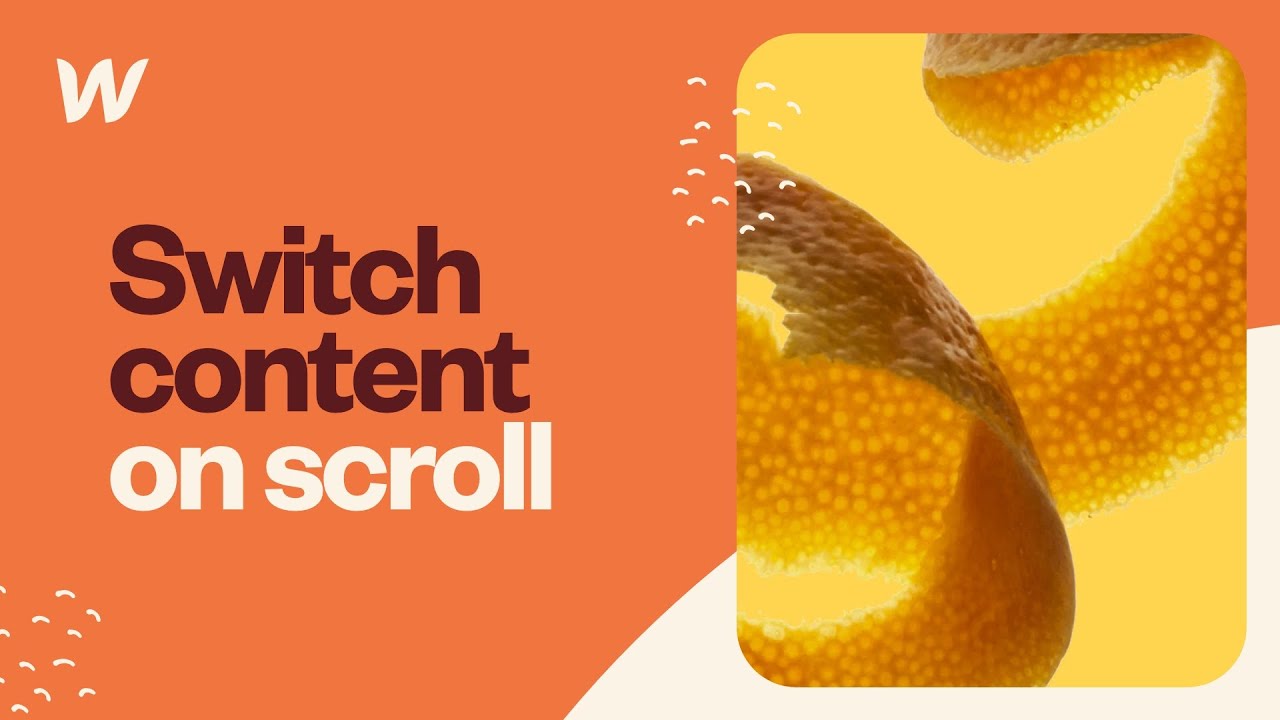 Switch content based on scroll - that can be scrolled both forwards and backwards - General ...