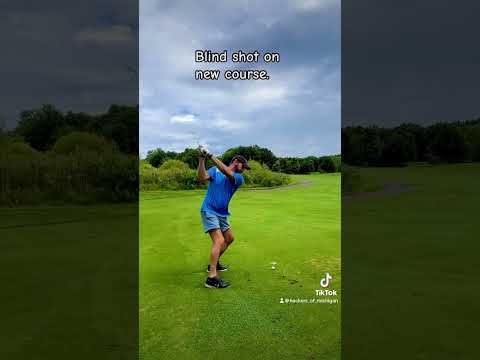 Playing a course you are not familiar with is tough at times. Hole 1 Cattails GC, South Lyon Mi