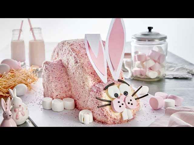Easter Bunny Cake Recipe | myfoodbook | Printable Template