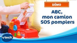 pub VTech ABC, mon camion SOS pompiers - camion interactif fr