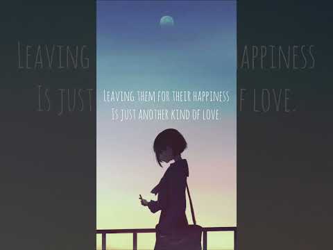 Leaving them is just another kind of love… #love #sad #viral #shorts #viralshorts