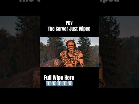 POV The server just wiped #rust #funny #meme