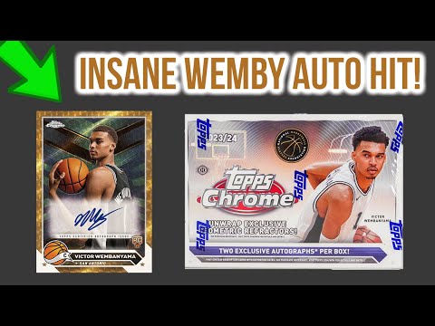 MY BIGGEST PULL EVER! | Topps Chrome 2023-24 NBA Basketball Breaker's Delight Box