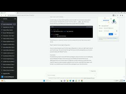 Azure functions unable to import certain python packages