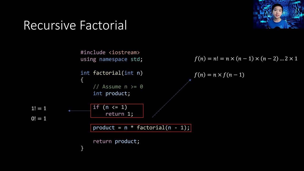 Data structures in C++: lecture 9 - Recursion
