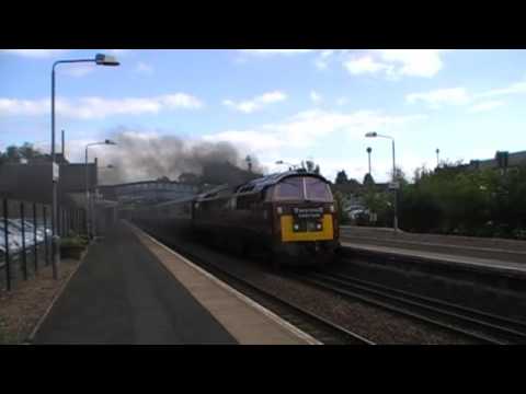 Class 52 Western D1015 ‘Western Champion’ Blasts out of Dunblane | All ...